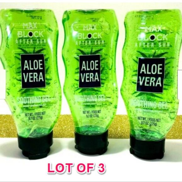 Block TG | Bath | Block Tg After Sun Aloe Vera Soothing Gel Lot Of 3 ...